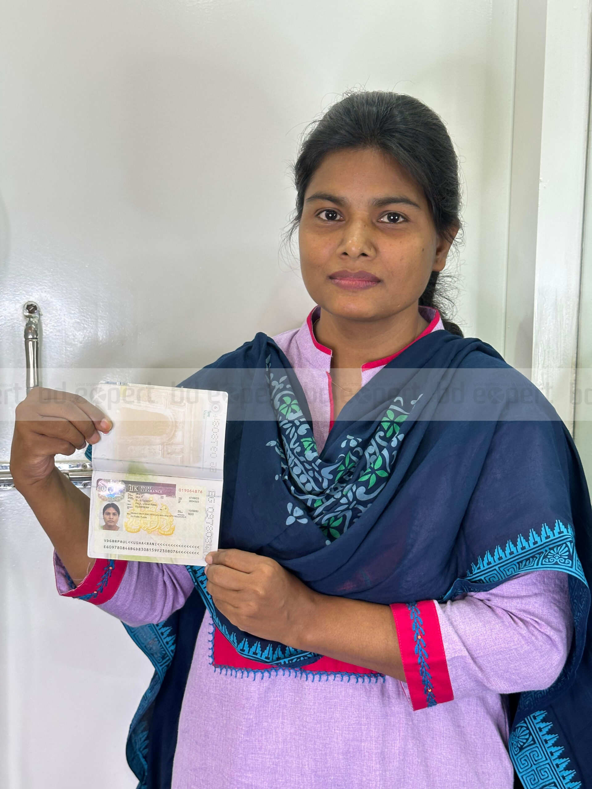 UK Visa Success Story of Usha Rani - BD Expert Education